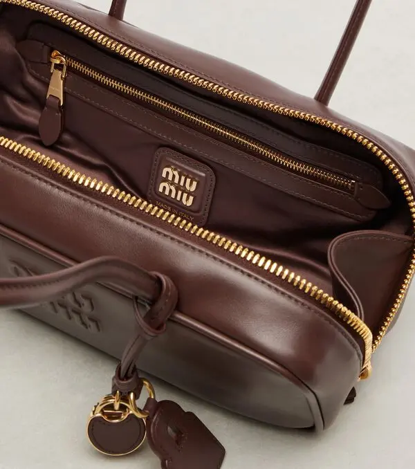 Miu Miu Beau Leather Shoulder Bag