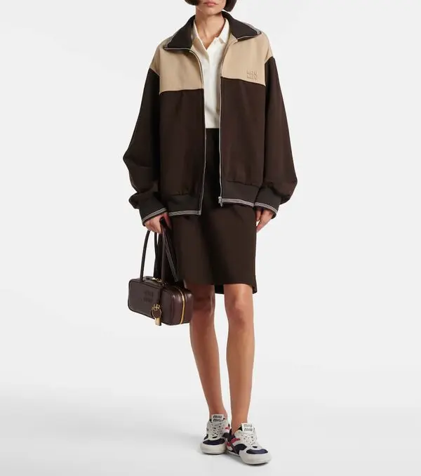 Miu Miu Beau Leather Shoulder Bag
