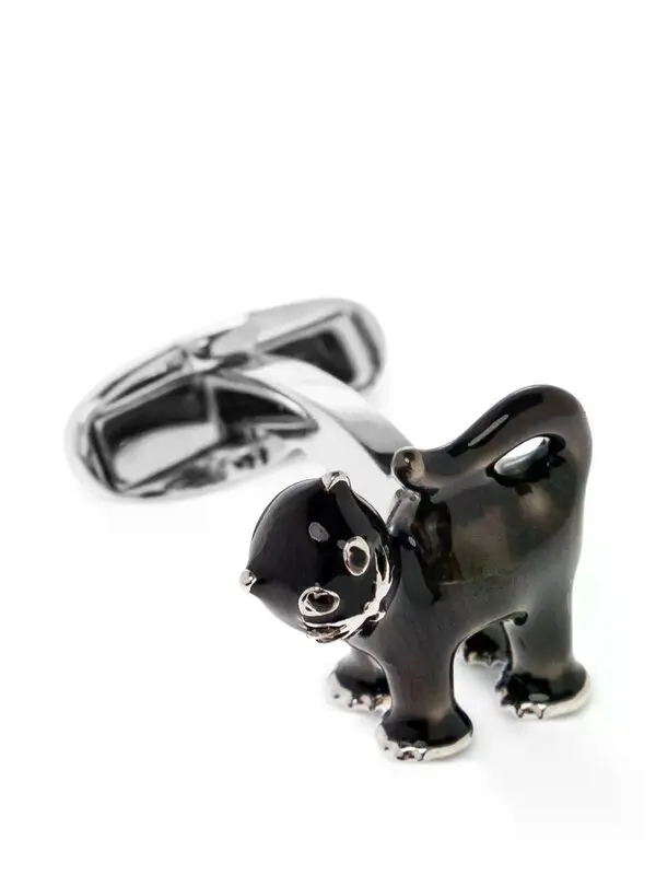 Paul Smith Animal-shaped Cufflinks - Black