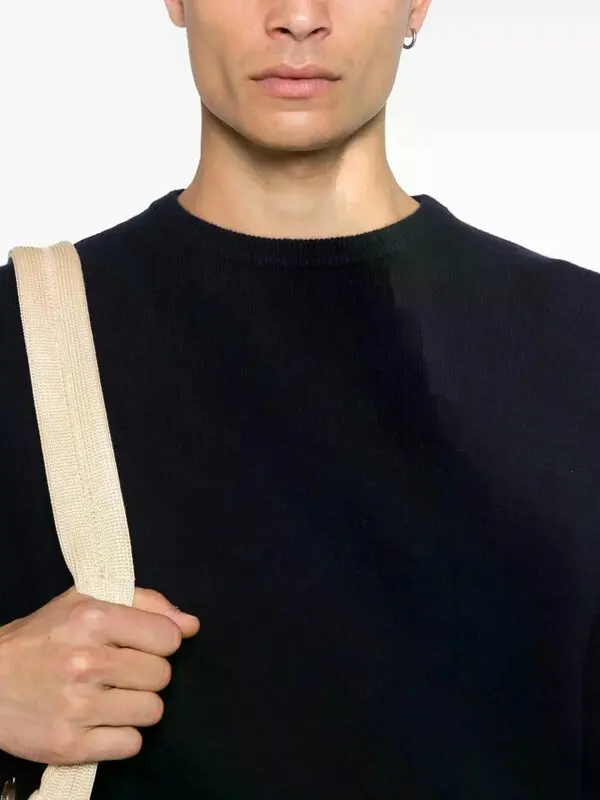 Extreme Cashmere Round-neck Cashmere-blend Sweater - Blue