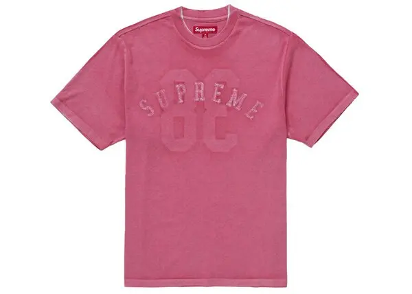 Supreme Overprint Short Sleeve Top - Pink