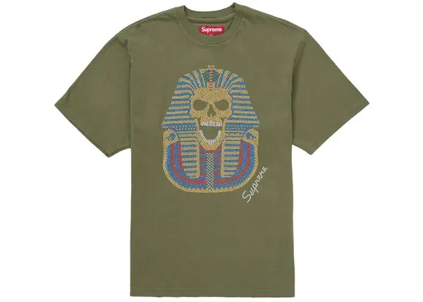 Supreme King Tut Short Sleeve Top - Olive