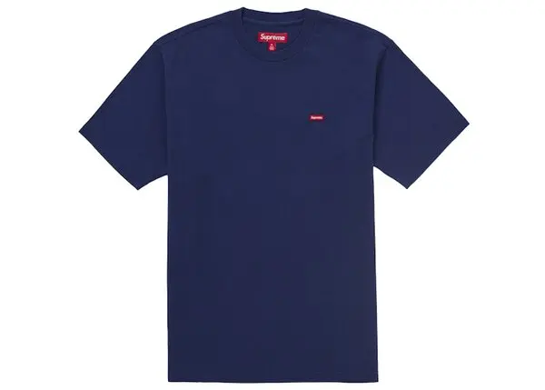 Supreme Small Box Tee Shirt - Navy Blue