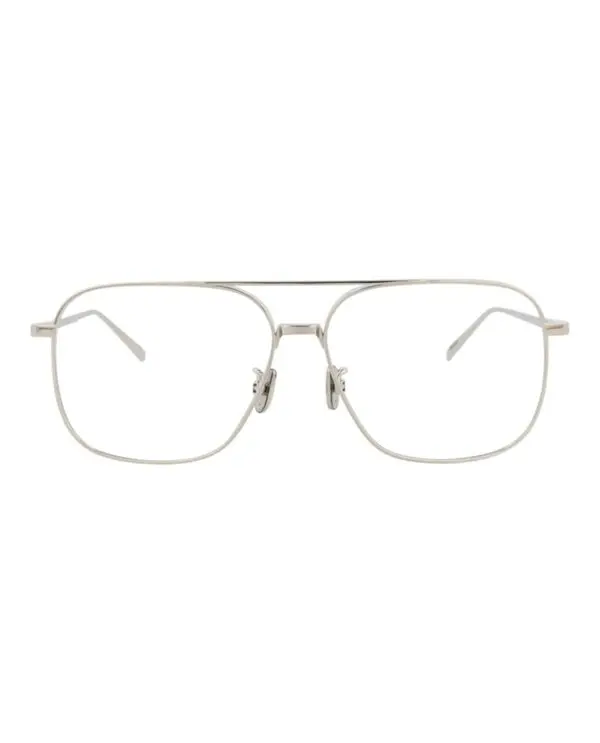 Berluti Aviator Optical Frames - Palladium Palladium Transparent (bl50012u/56/016)