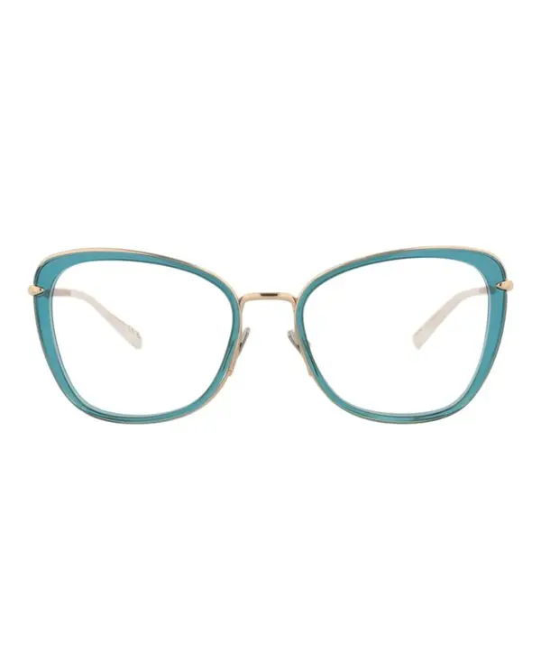 Pomellato Acetate Optical Frames - Blue Gold Transparent (pm0084o/30008667/001)