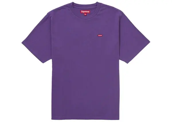 Supreme Small Box Tee Shirt - Purple