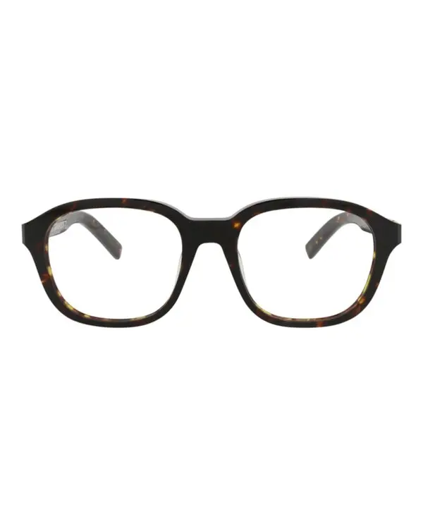 Berluti Round-frame Acetate Optical Frames - Havana Havana Transparent (bl50018u/53/052)
