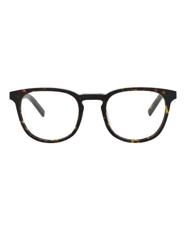 Berluti Acetate Optical Round Frame Eyeglasses - Havana Havana Transparent (bl50002i/51/052)