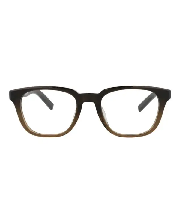 Berluti Acetate Optical Square Frames - Brown Brown Transparent (bl50019u/52/047)