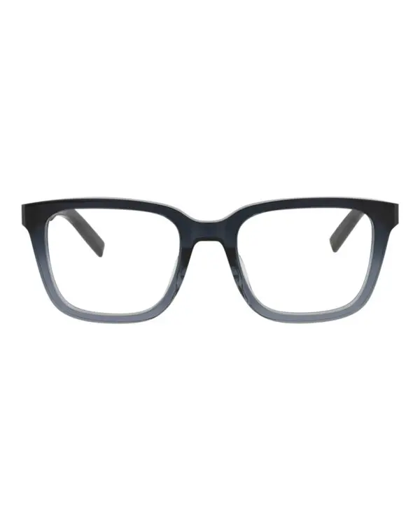 Berluti Acetate Optical Square Frames - Blue Blue Transparent (bl50021u/53/086)
