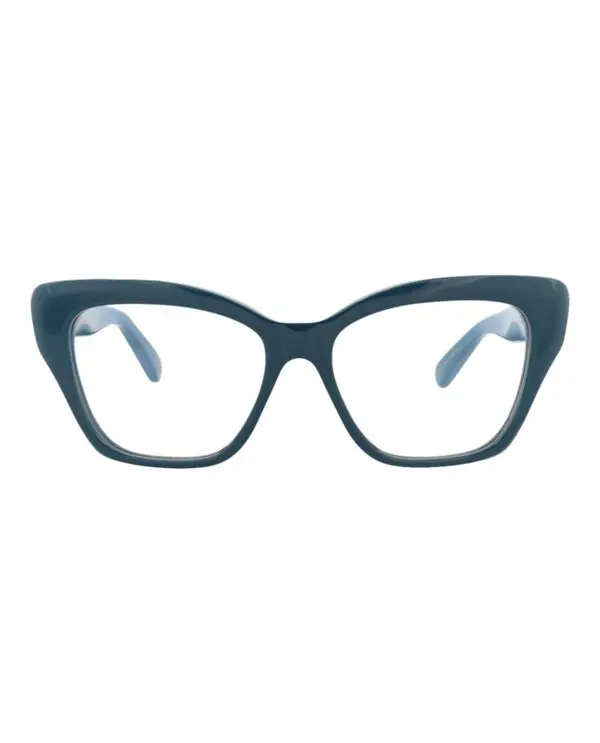Pomellato Cat Eye Optical Frames - Blue Blue Transparent (pm0120o/30014238/004)
