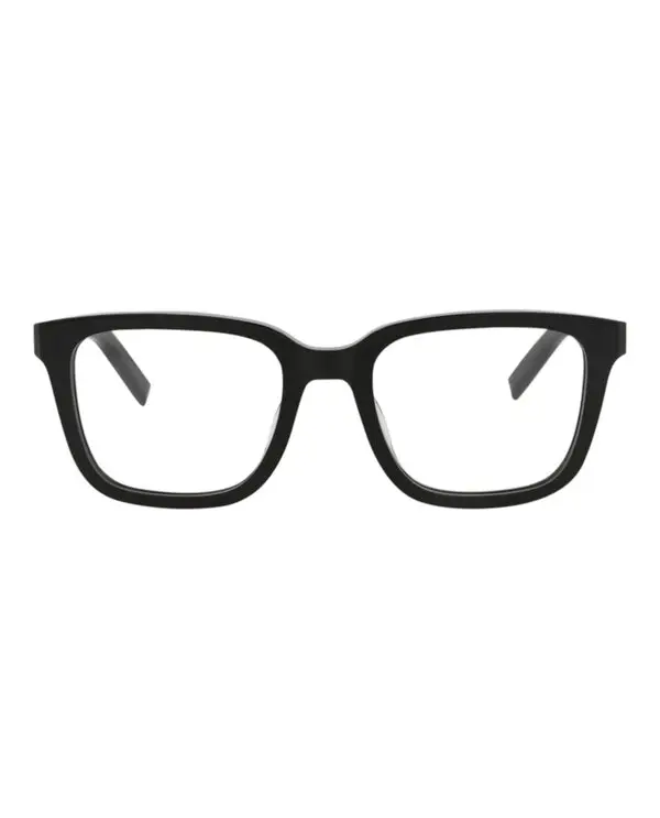 Berluti Acetate Optical Square Frame Eyeglasses - Black Black Transparent (bl50021u/53/001)