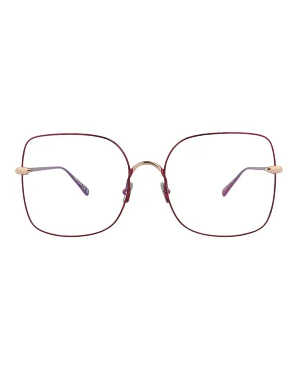Pomellato Square-frame Metal Optical Frames - Violet Violet Transparent (pm0108o/30012013/002)
