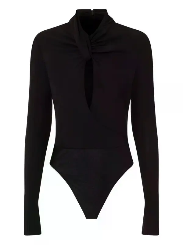 Just Cavalli Twist-neck Bodysuit
