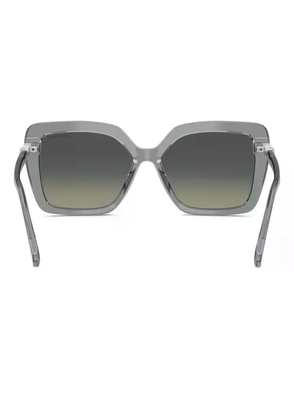 SWAROVSKI Square-frame Crystal-embellished Sunglasses