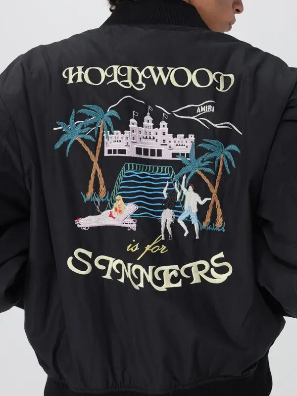 Amiri Embroidered Bomber Jacket