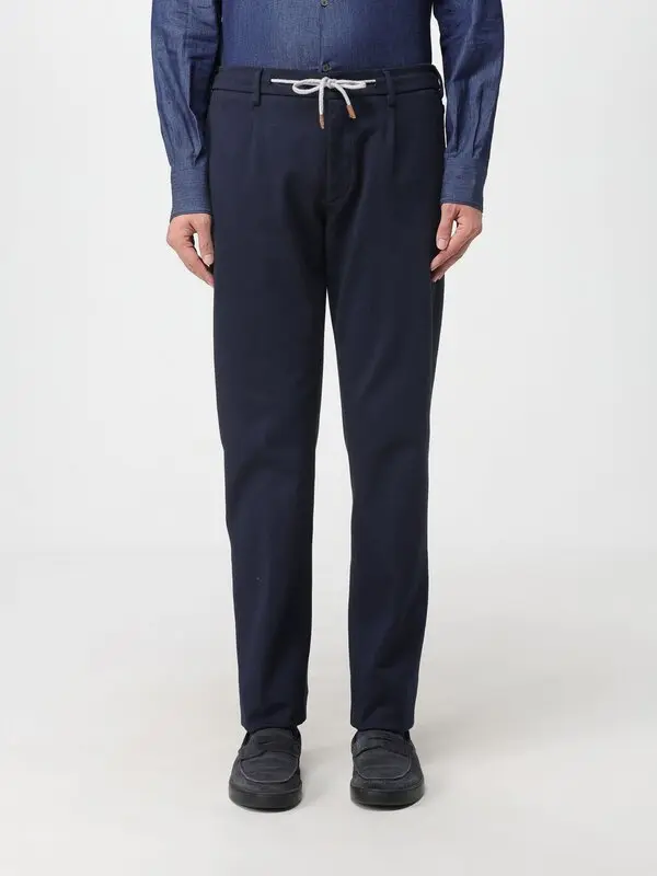 Eleventy Trousers - Navy