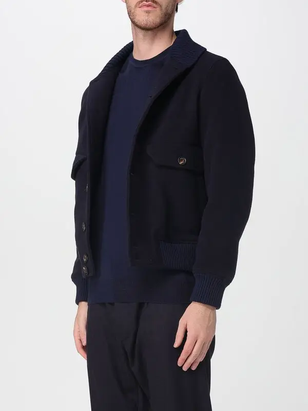 Eleventy Shawl Collar Bomber Jacket
