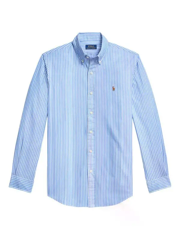 Polo Ralph Lauren Striped Long-sleeved Shirt - Blue