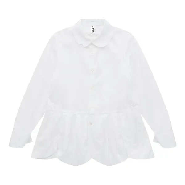 COMME DES GARÇONS NOIR Pleated Blouse