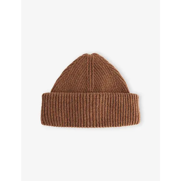 CLOIMH Chunky Wool Beanie - Hazeulnut