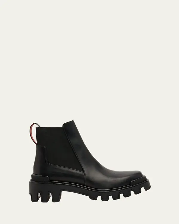 Christian Louboutin Marchacroche Dune Leather Chelsea Boots  display picture 1
