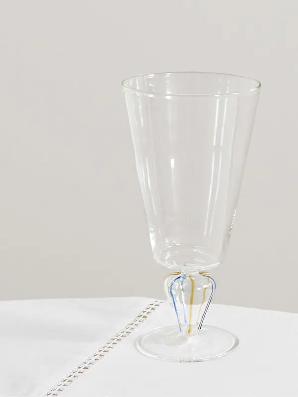 GOHAR WORLD Tangier Glass Vase - Clear