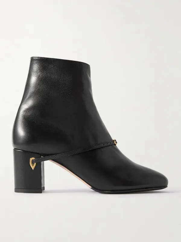 Jennifer Chamandi Danilo 65 Leather Ankle Boots