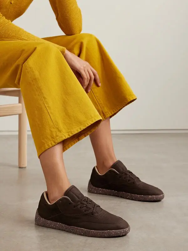 Gabriela Hearst Ohio Suede Sneakers - Brown
