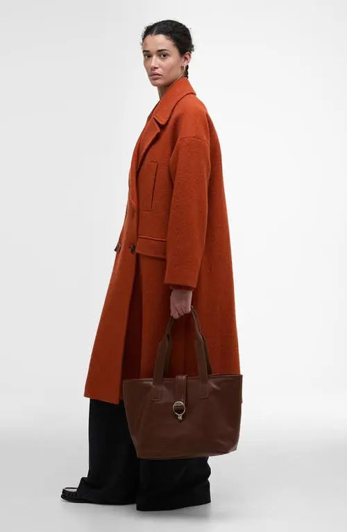 Barbour Alder Leather Tote Bag