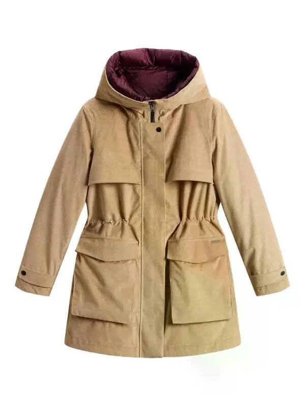 Woolrich Corduroy Hooded Parka