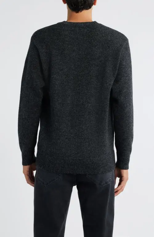 Pendleton Wool Crewneck Sweater - Black Heather