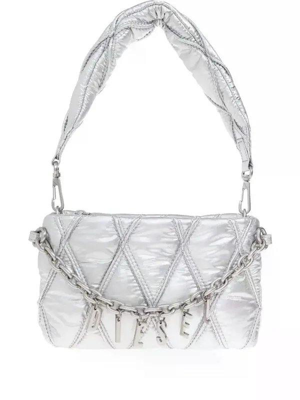 DIESEL® Quilted Clutch - Grey