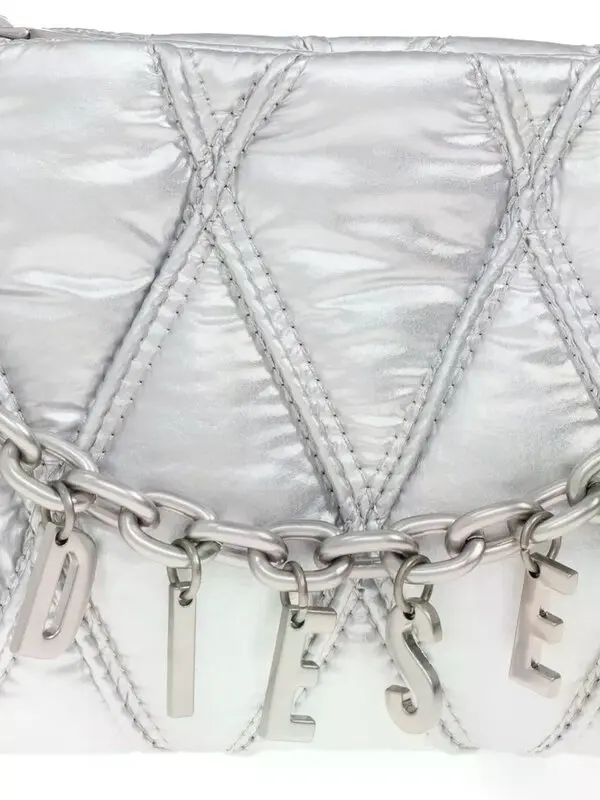 DIESEL® Quilted Clutch - Grey