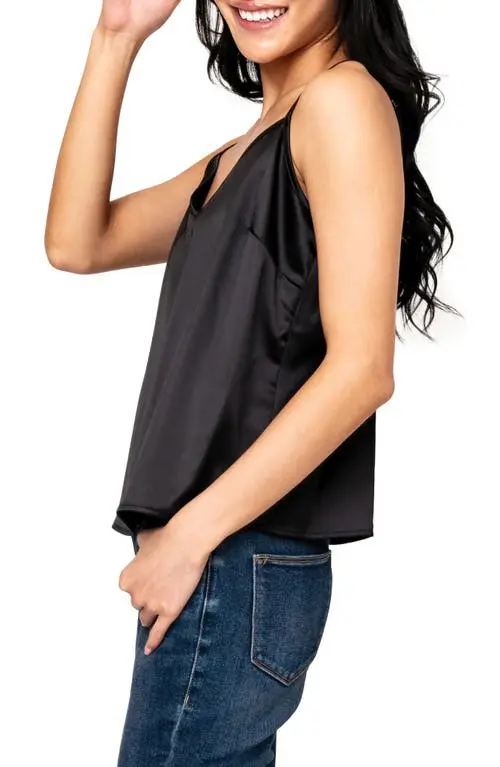 GIBSONLOOK Satin Camisole - Black