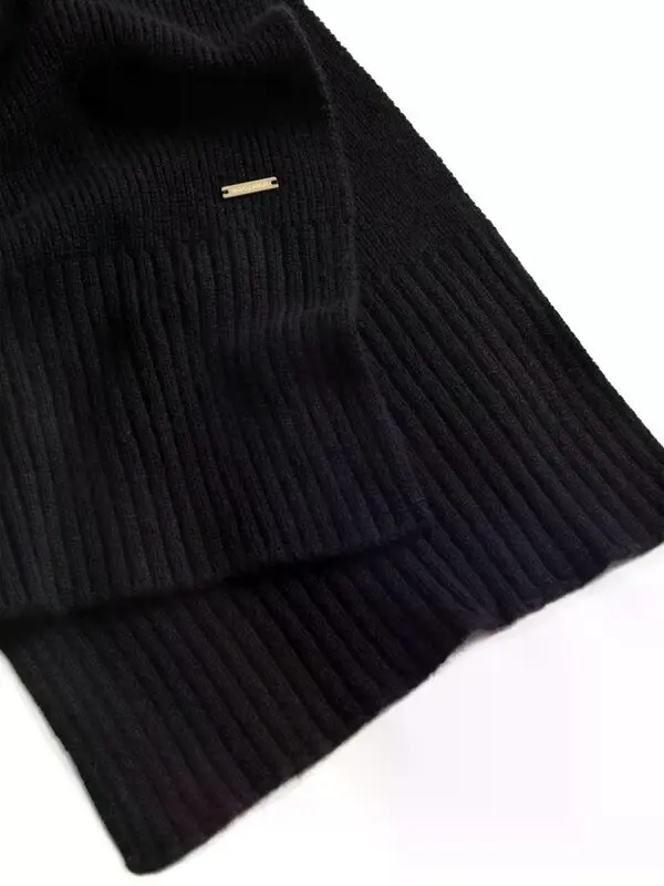 Woolrich Ribbed Cashmere Scarf