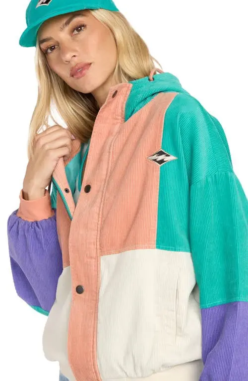 BILLABONG Hooded Corduroy Jacket