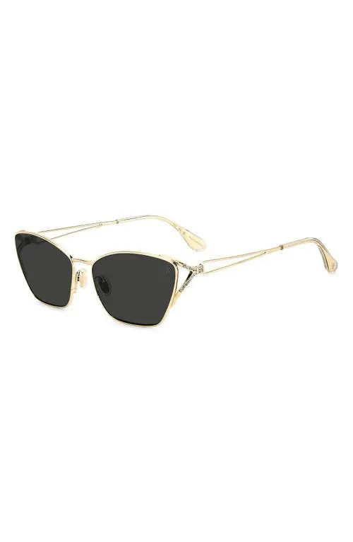 STUART WEITZMAN 59mm Cat Eye Sunglasses