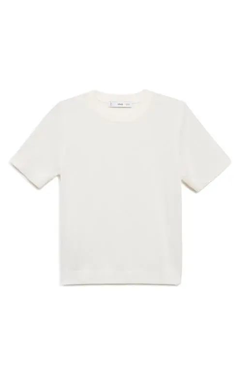 Mango Short Sleeve Sweater