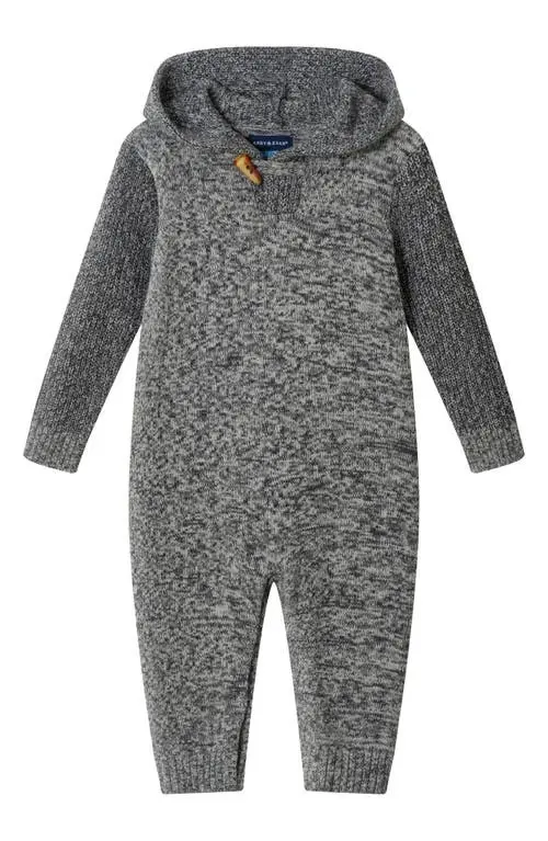 Andy & Evan Hooded Cotton Sweater Romper