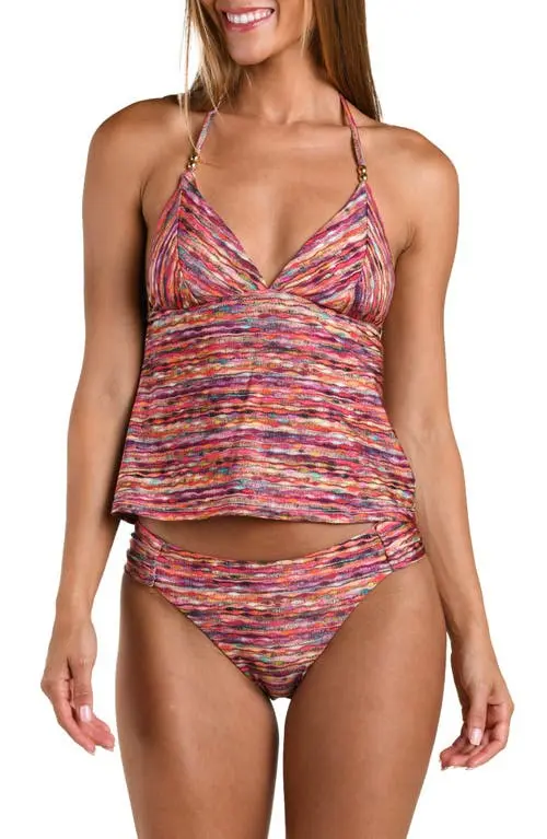 SUNSHINE 79 Shimmer Ripple Halter Tankini