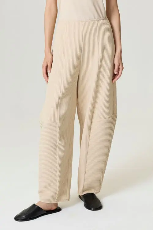 NOCTURNE Cord Detailed Trousers - Ivory
