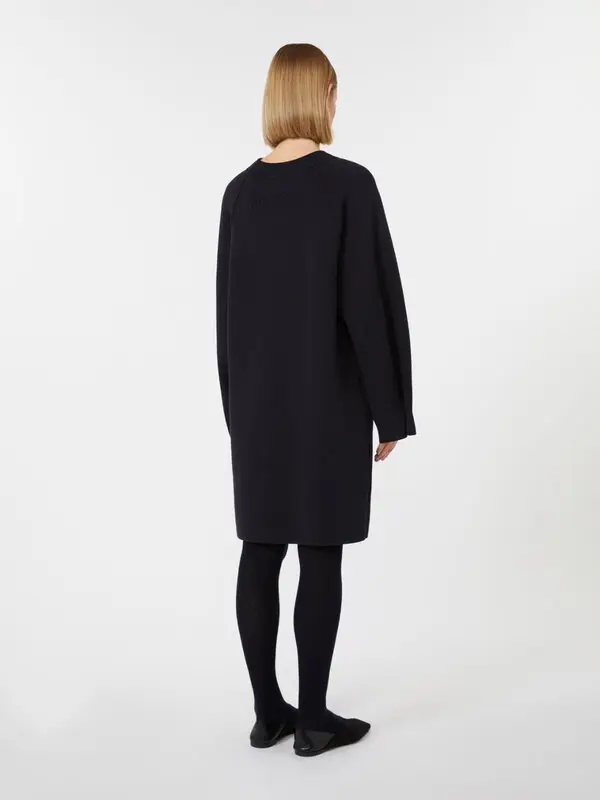 Max Mara Viscose And Wool Yarn Dress