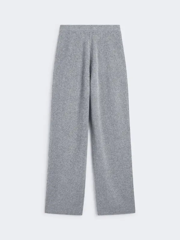 Max Mara Cashmere-blend Wide-leg Trousers