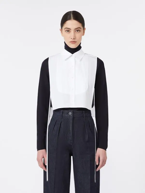 Max Mara Cotton Poplin Front