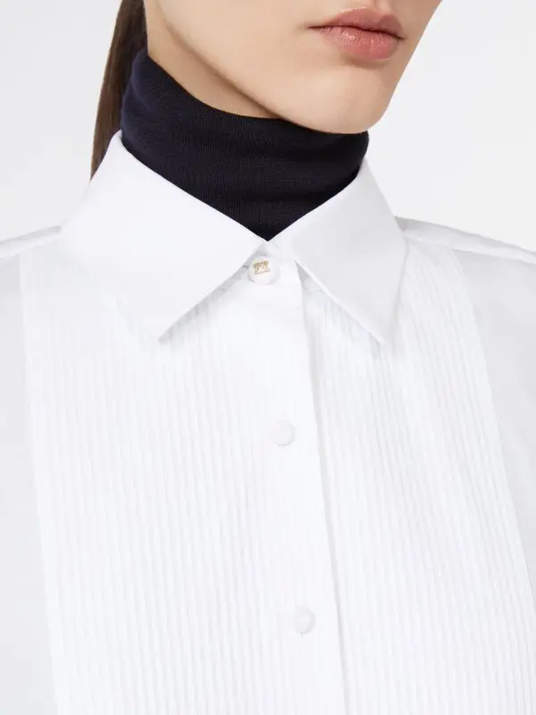 Max Mara Cotton Poplin Front