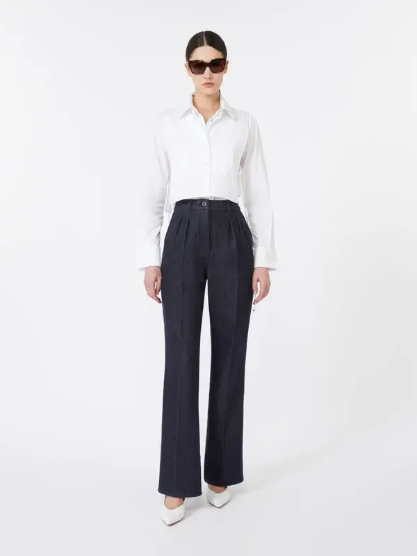 Max Mara Cotton Poplin Front