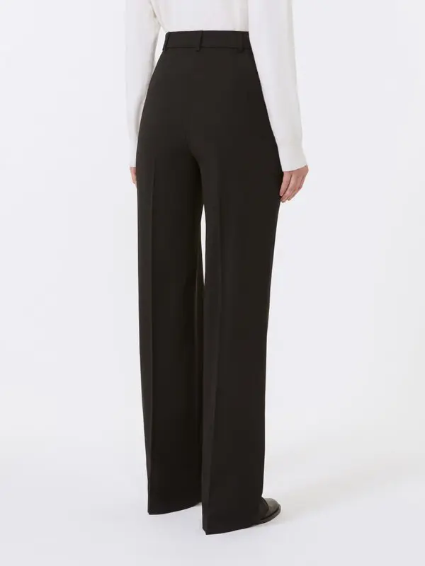 Max Mara Wool Crepe Trousers