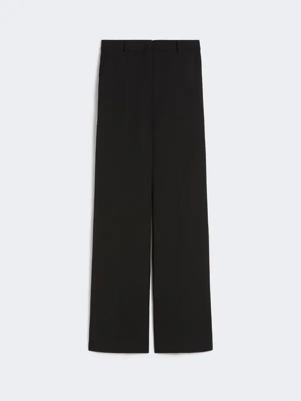Max Mara Wool Crepe Trousers