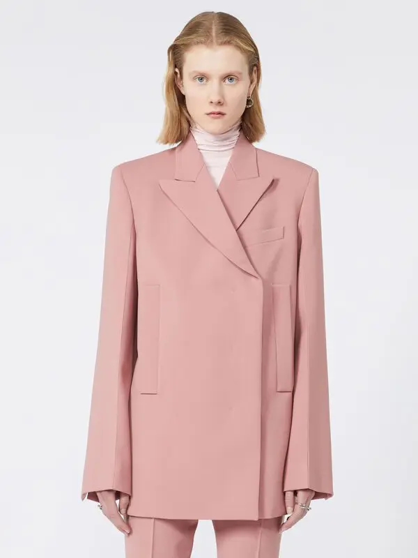 Max Mara Stretch Wool Blazer